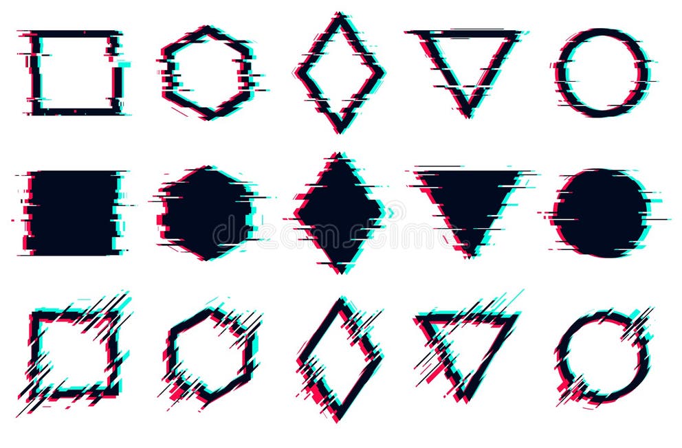 Glitch Objects Stock Illustrations – 301 Glitch Objects Stock ...