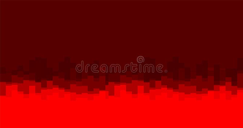 Glitched Vector Abstract Red Background with Lines Stock Vector ...