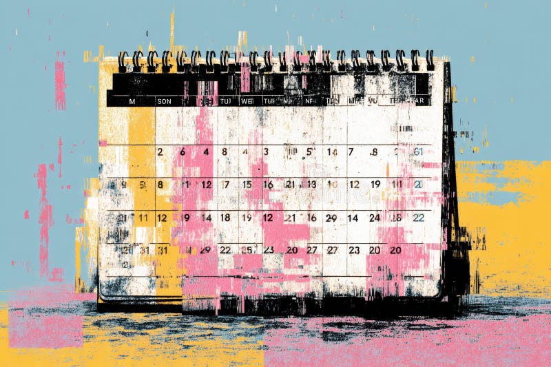 Glitchy Calendar Displaying Incorrect Dates with Empty Space on the ...