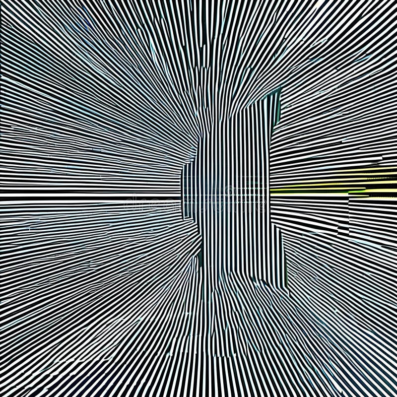 A Glitchy Digital Texture with Distorted Lines and Pixelated Noise ...