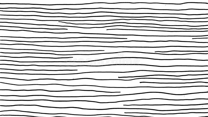Glitchy Minimalist Black and White Scribble Lines Forming a Pattern ...