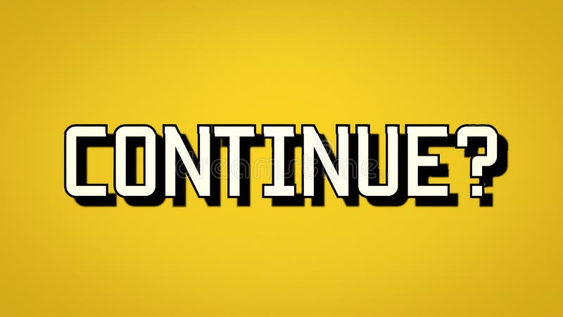 Glitchy Text Continue Question Stock Video - Video of communicate ...