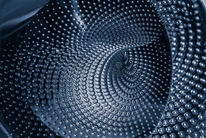 Glitter Air Bubbles in the Glass, Background Abstract Texture. Stock ...