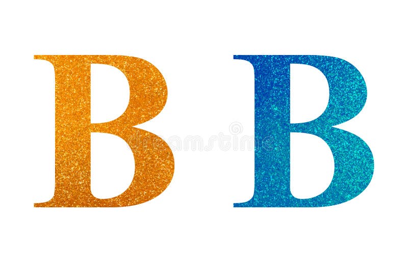 Glitter Alphabet P, Glitter Letter, Gold and Blue Glitter Alphabet ...