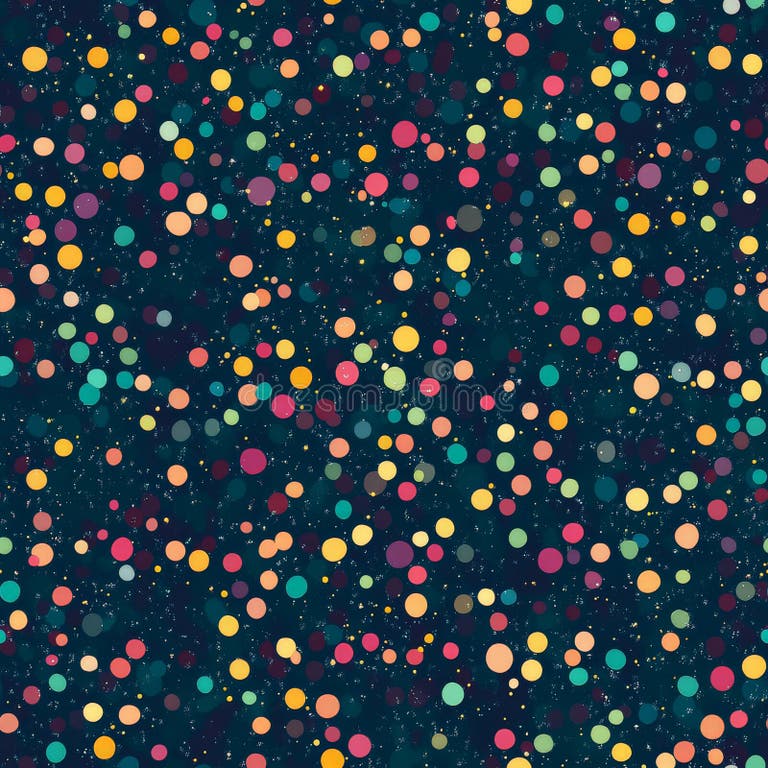 A Glitter Dot Pattern, Where Each Dot Sparkles with Tiny Shimmering ...