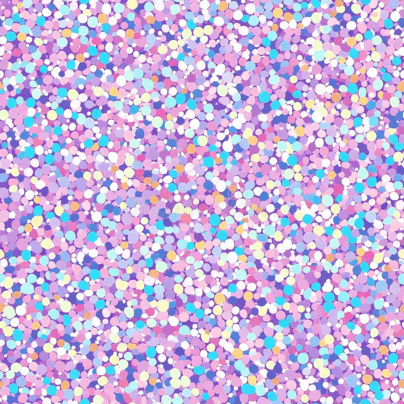 A Glitter Dot Pattern, Where Each Dot Sparkles with Tiny Shimmering ...