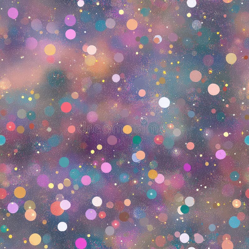 A Glitter Dot Pattern, Where Each Dot Sparkles with Tiny Shimmering ...