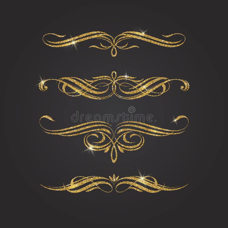 Glitter Divider Stock Illustrations – 672 Glitter Divider Stock ...