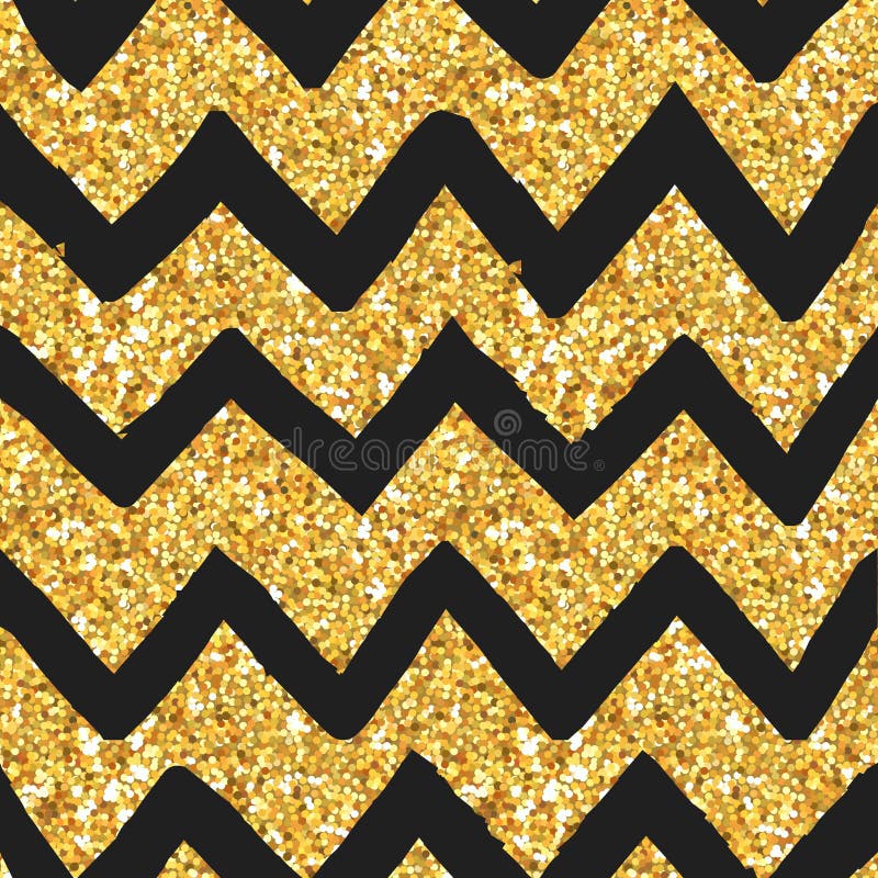 Glitter Golden Pattern stock vector. Illustration of ornate - 64481433