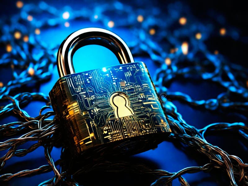 Glitter Key Images in Front of Computer and Network Screens To ...