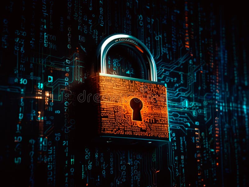 Glitter Key Images in Front of Computer and Network Screens To ...