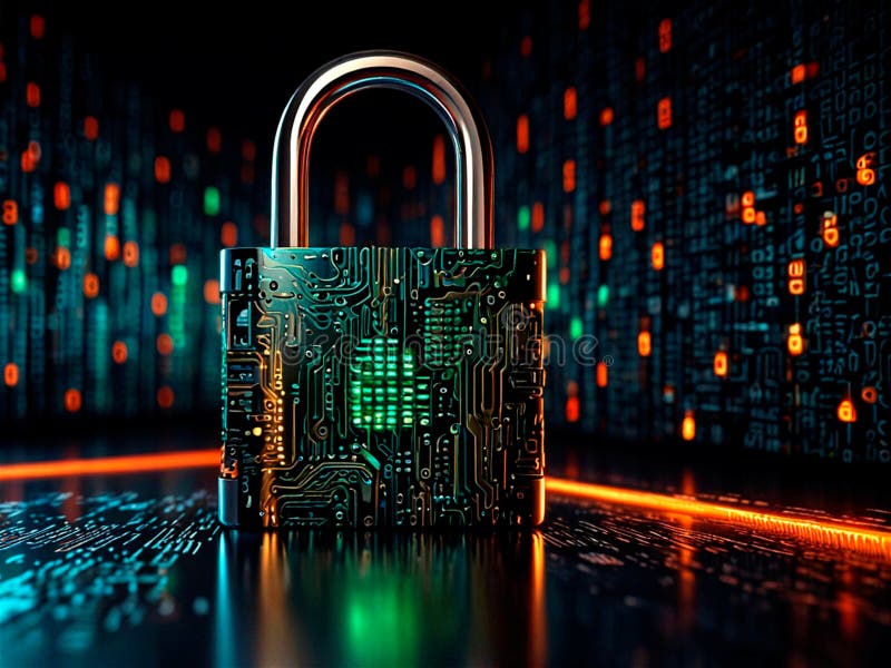 Glitter Key Images in Front of Computer and Network Screens To ...