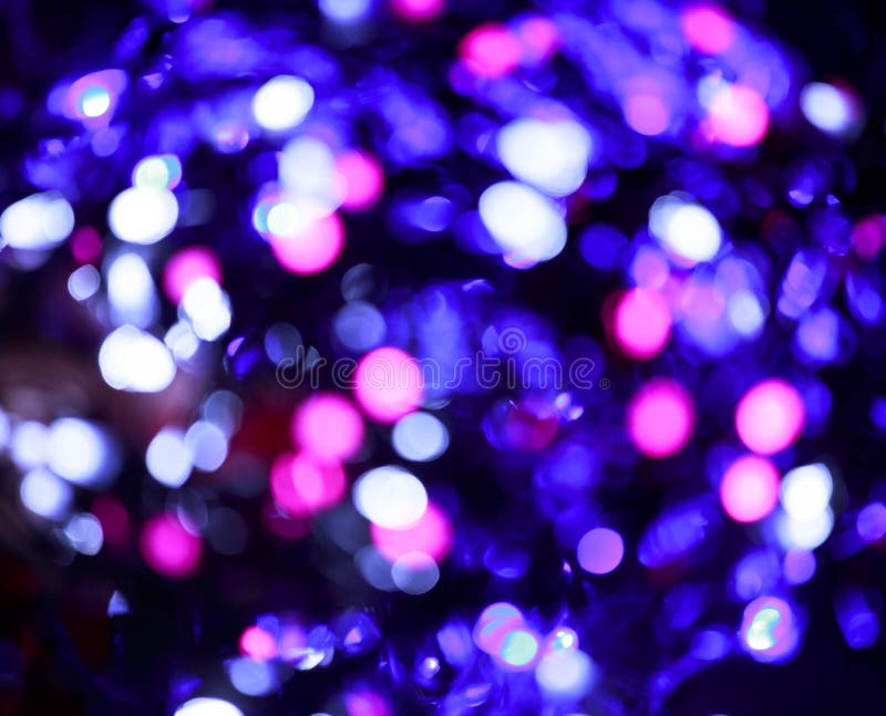 Glitter Lights Background. Holiday Bokeh Texture. Multicolored Light ...