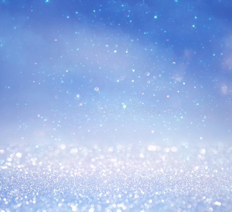 Light Blue And Silver Background