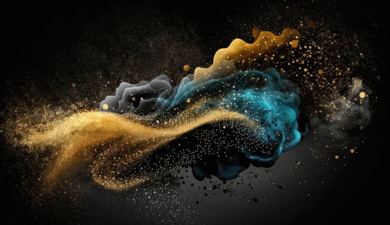 Glitter mist background stock illustration. Illustration of black ...