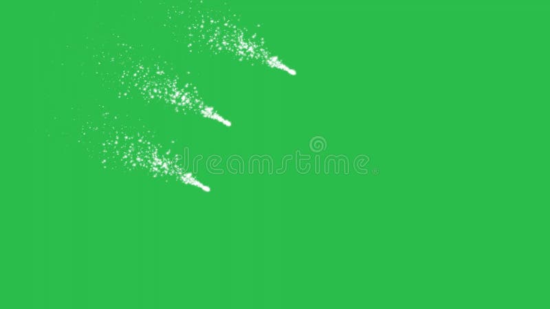 Glitter Particles Stream on Green Screen Background Motion Graphic ...