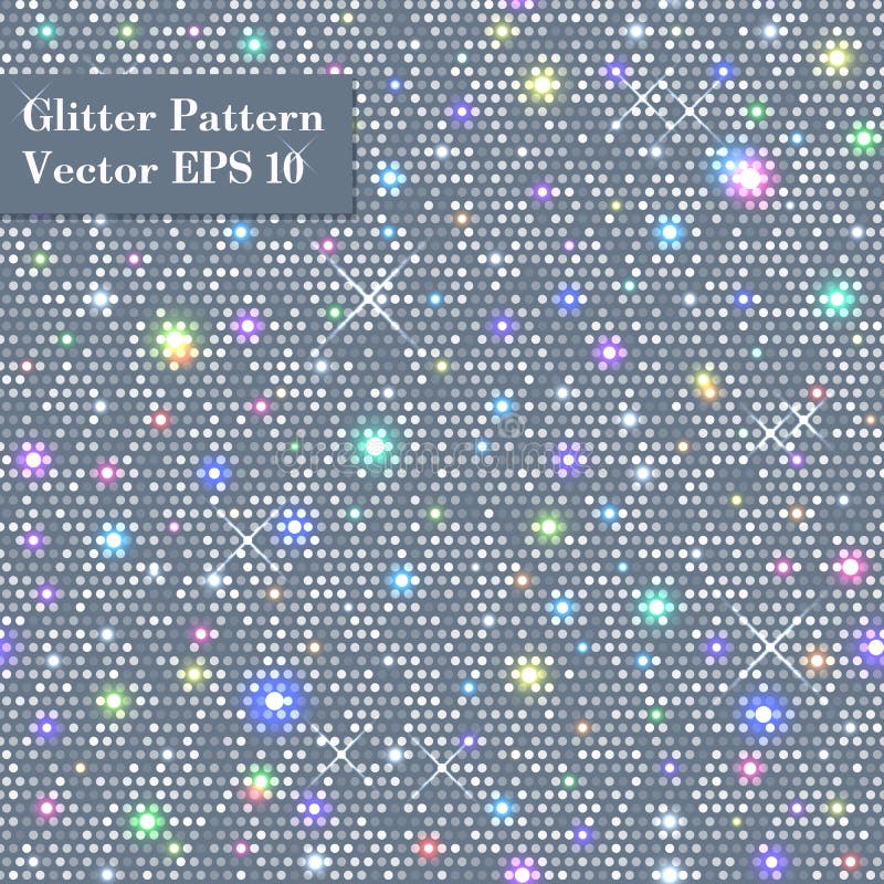 Glitter Seamless Background Stock Vector - Illustration of jewel ...