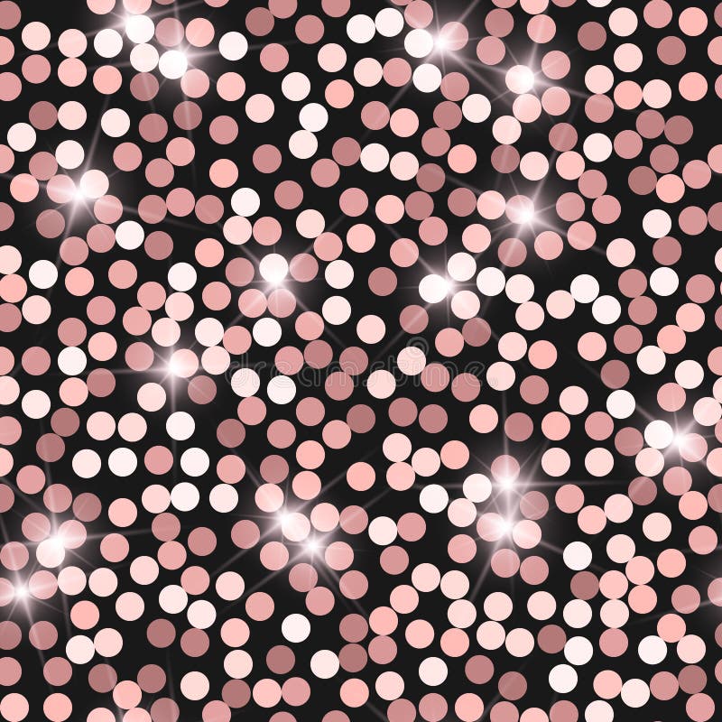 Glitter Seamless Texture. Actual Pink Particles. Endless Pattern Made ...