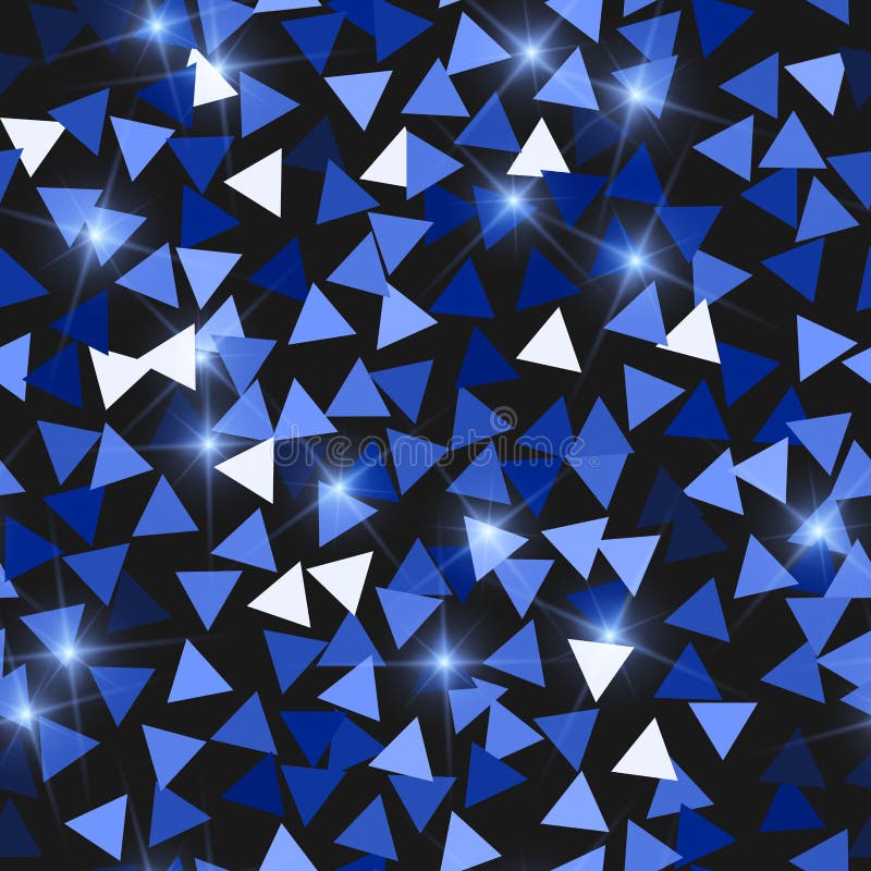Glitter Seamless Texture. Adorable Blue Particles. Endless Pattern Made ...