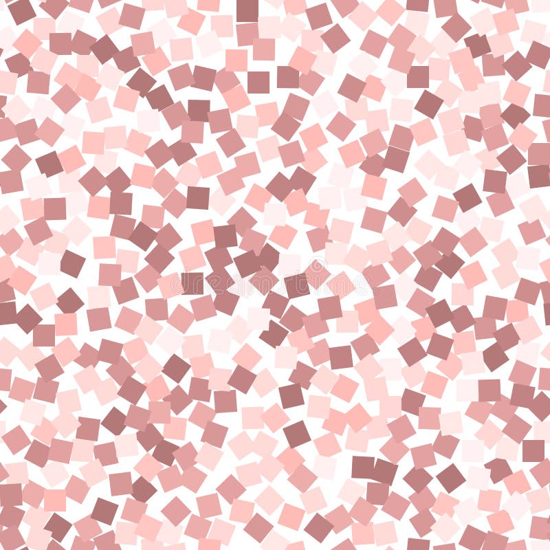 Pink Falling Glitter Particles on Dark Transparent Background. Vector ...
