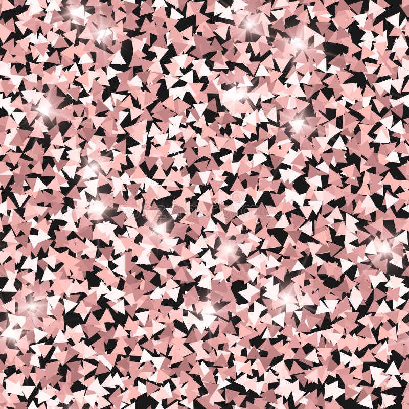 Glitter Seamless Texture Adorable Pink Particles Endless Pattern Made