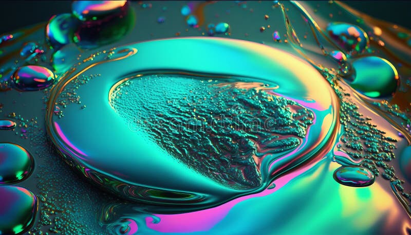 Glitter Smile Liquid. Super Realistic Background Stock Illustration ...