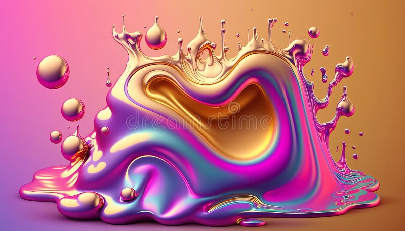 Glitter Smile Liquid. Super Realistic. Use in Your Projects. Background ...