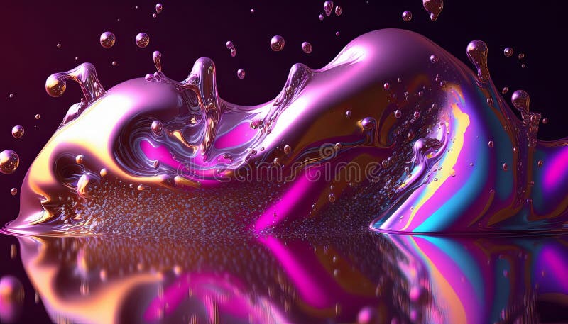 Glitter Smile Liquid. Super Realistic. Use in Your Projects. Background ...