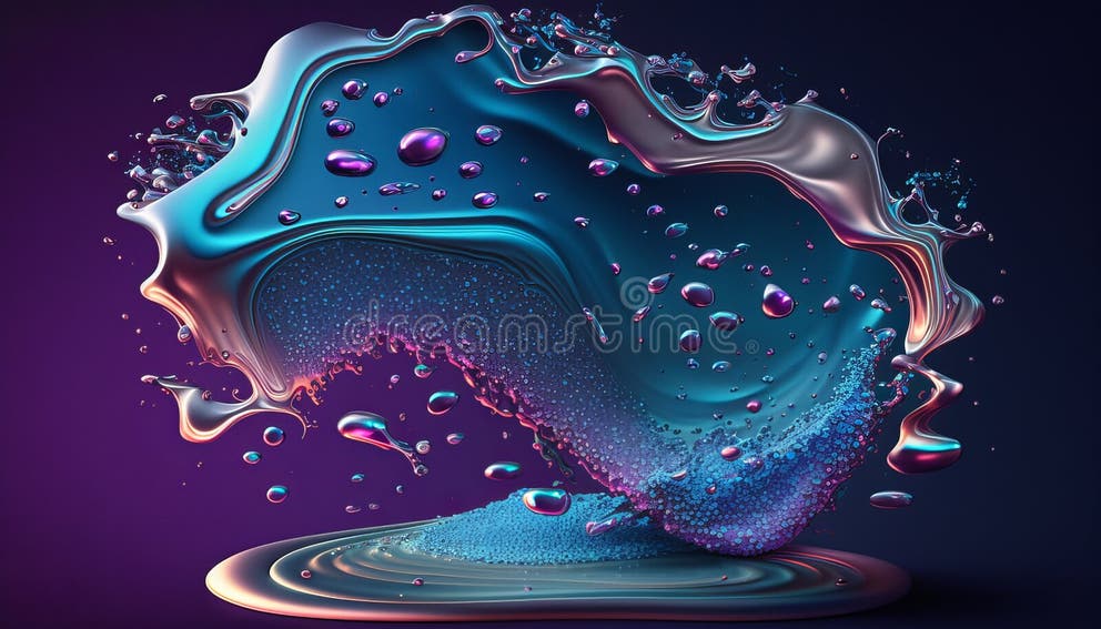 Glitter Smile Liquid. Super Realistic. Use in Your Projects. Background ...