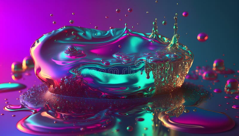 Glitter Smile Liquid. Super Realistic. Use in Your Projects. Background ...