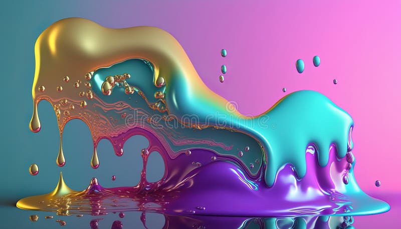 Glitter Smile Liquid. Super Realistic. Use in Your Projects. Background ...