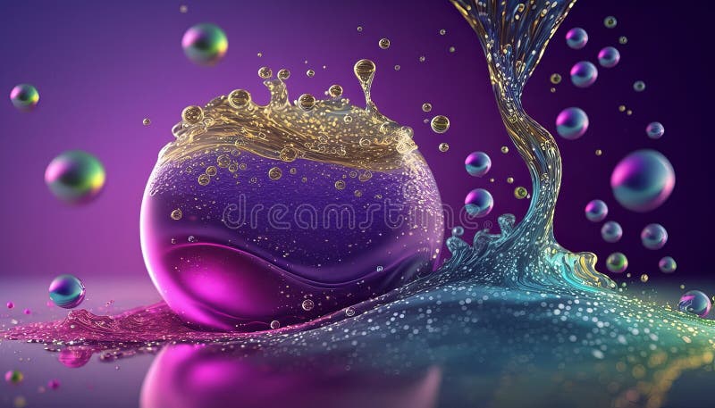 Glitter Smile Liquid. Super Realistic. Use in Your Projects. Background ...