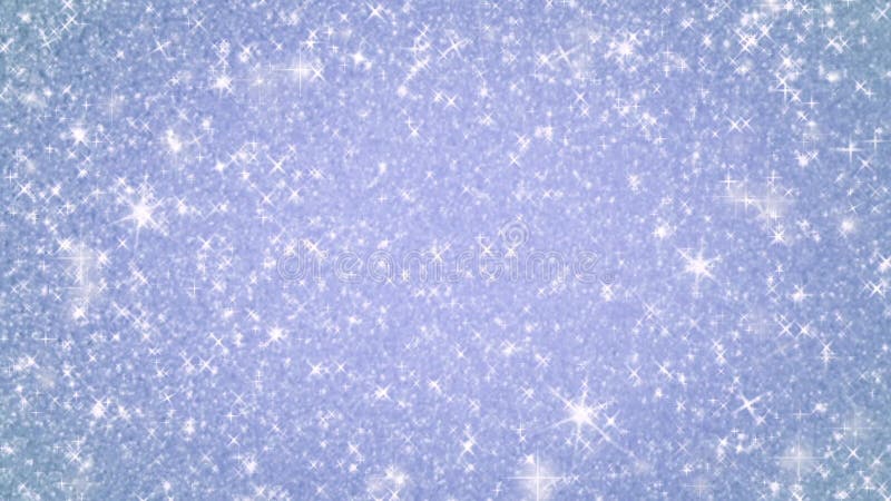 Glitter Sparkle Stars Blue Background Loop Stock Footage - Video of ...