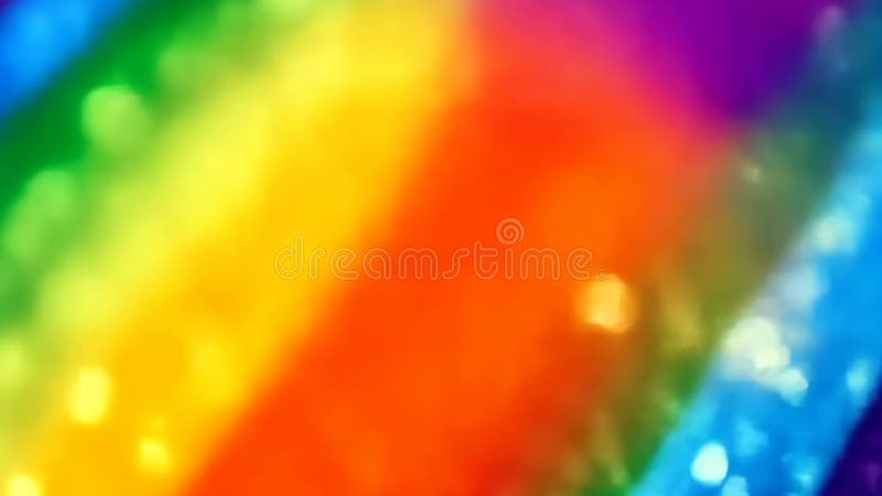Glitter Sparkles in a Beautiful Rainbow Pattern, Creating a Stunning ...
