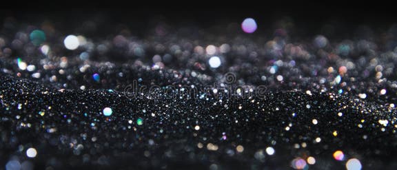 Glitter Texture with Scattered Particles Creating a Shimmering Effect ...