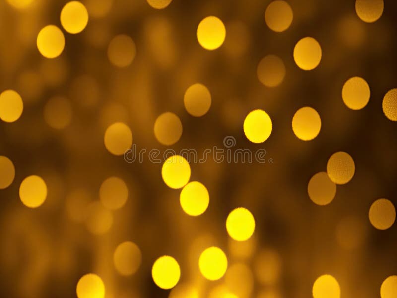 Glitter Vintage Gold Lights Background. Generative Ai Stock ...