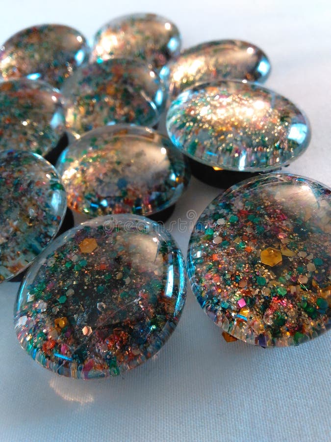 Glittered Magnets stock image. Image of magnets, glitter - 88465523