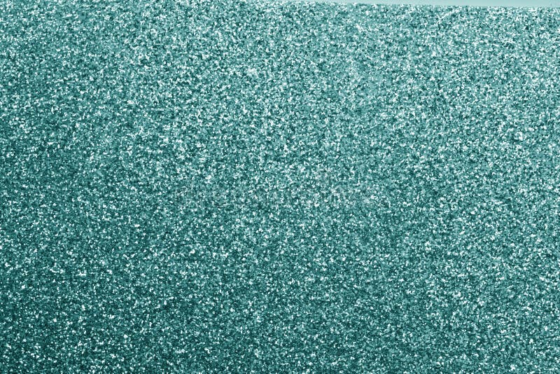 Glittering Background in Cyan Tone. Stock Image - Image of blink ...