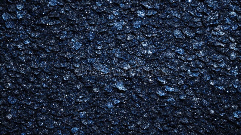 Glittering Blue Scale Pattern Texture Background Stock Illustration ...