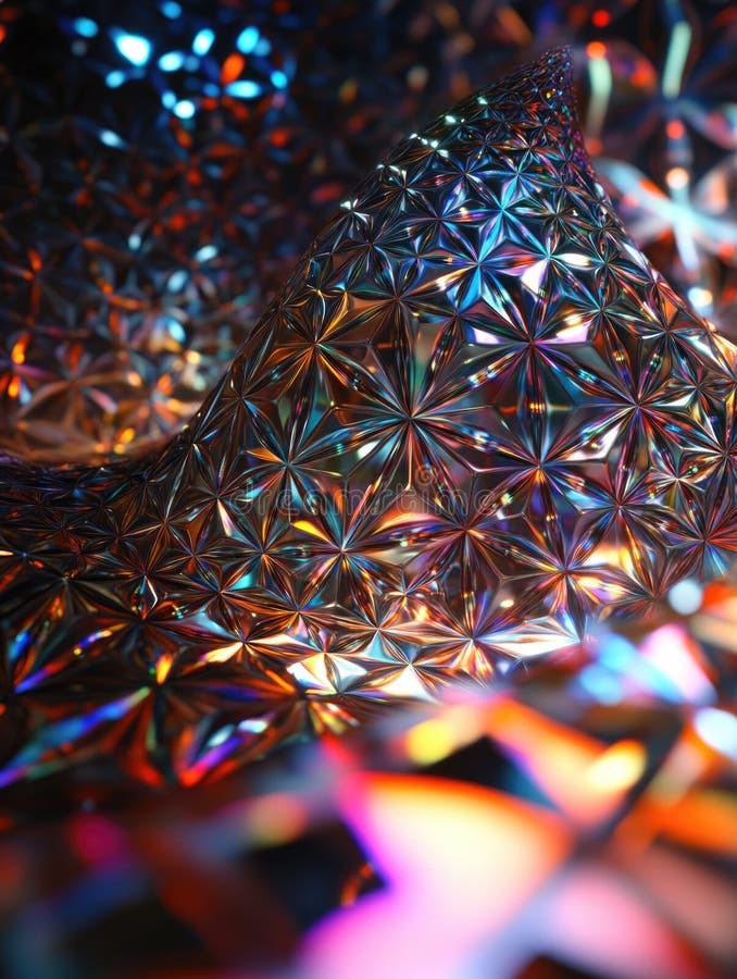 Glittering Diamond Crystals Stock Photo - Image of crystal, structure ...