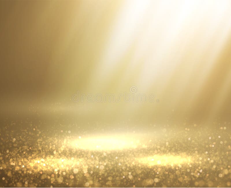 Glittering Dust Spotlight Vector Eps10. Stock Vector - Illustration of ...