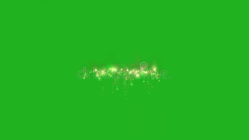 Fireworks on Green Screen Background Motion Graphic Effects. Stock ...