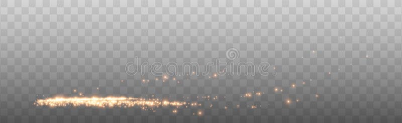 Glittering Gold Dust Wave with Glowing Particles and Flowing Patterns ...