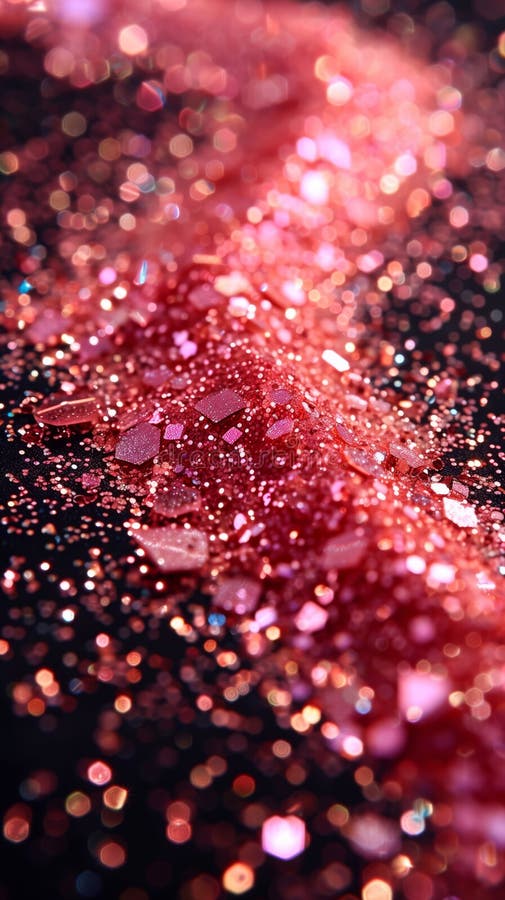 A Glittering Gradient Cascading Colors Sparkling with Vibrant Life ...