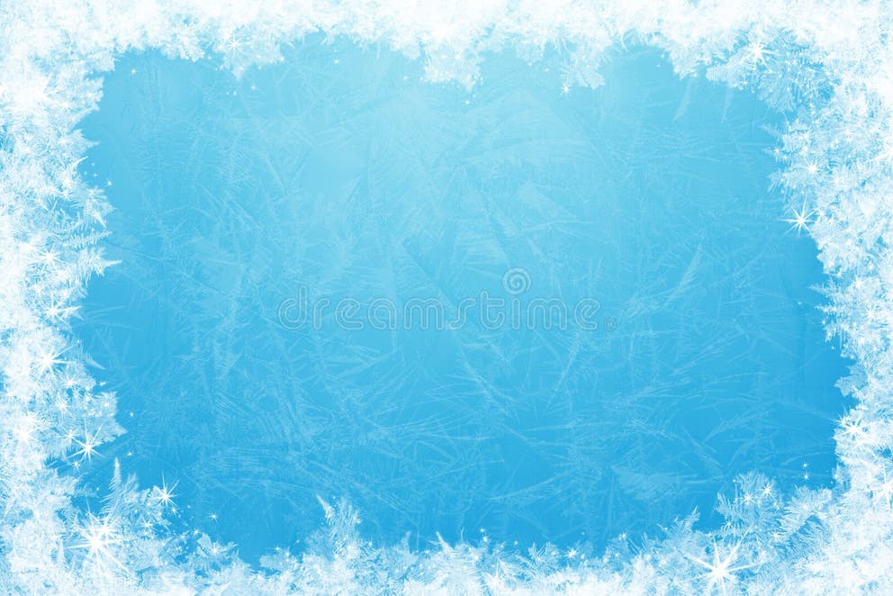 Glittering ice frame stock photo. Image of deep, frosty - 12224286