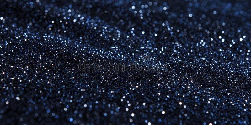 A Glittering Midnight Blue Backdrop, with a Scattering of Deep ...