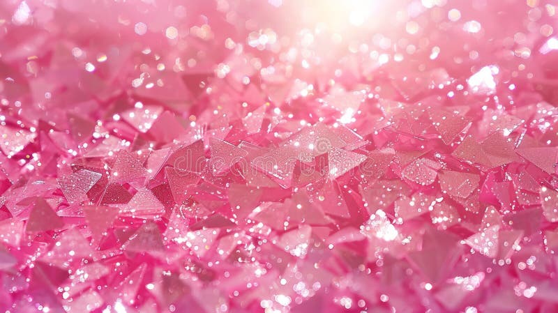 Glittering Pink Background Adorned with a Multitude of Tiny Pink Dots ...