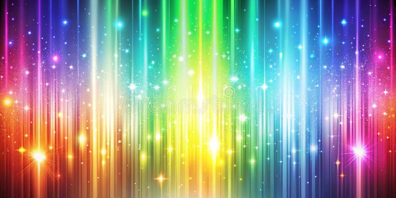 Glittering Prism Light Background with Gradation Effect Stock ...