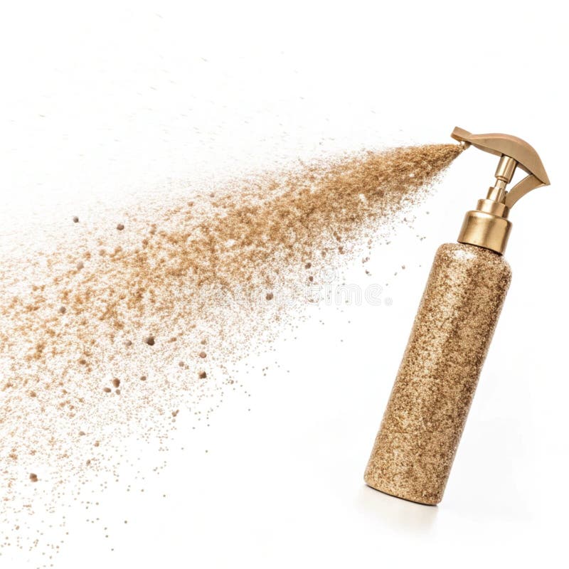 Glittering Sand Spray Vector Symbol Isolated on Transparent Background ...