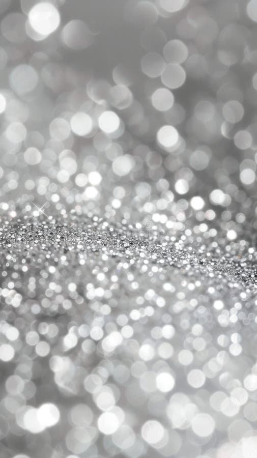 Glittering Silver Elegance. a High Detailed Plain Background with ...